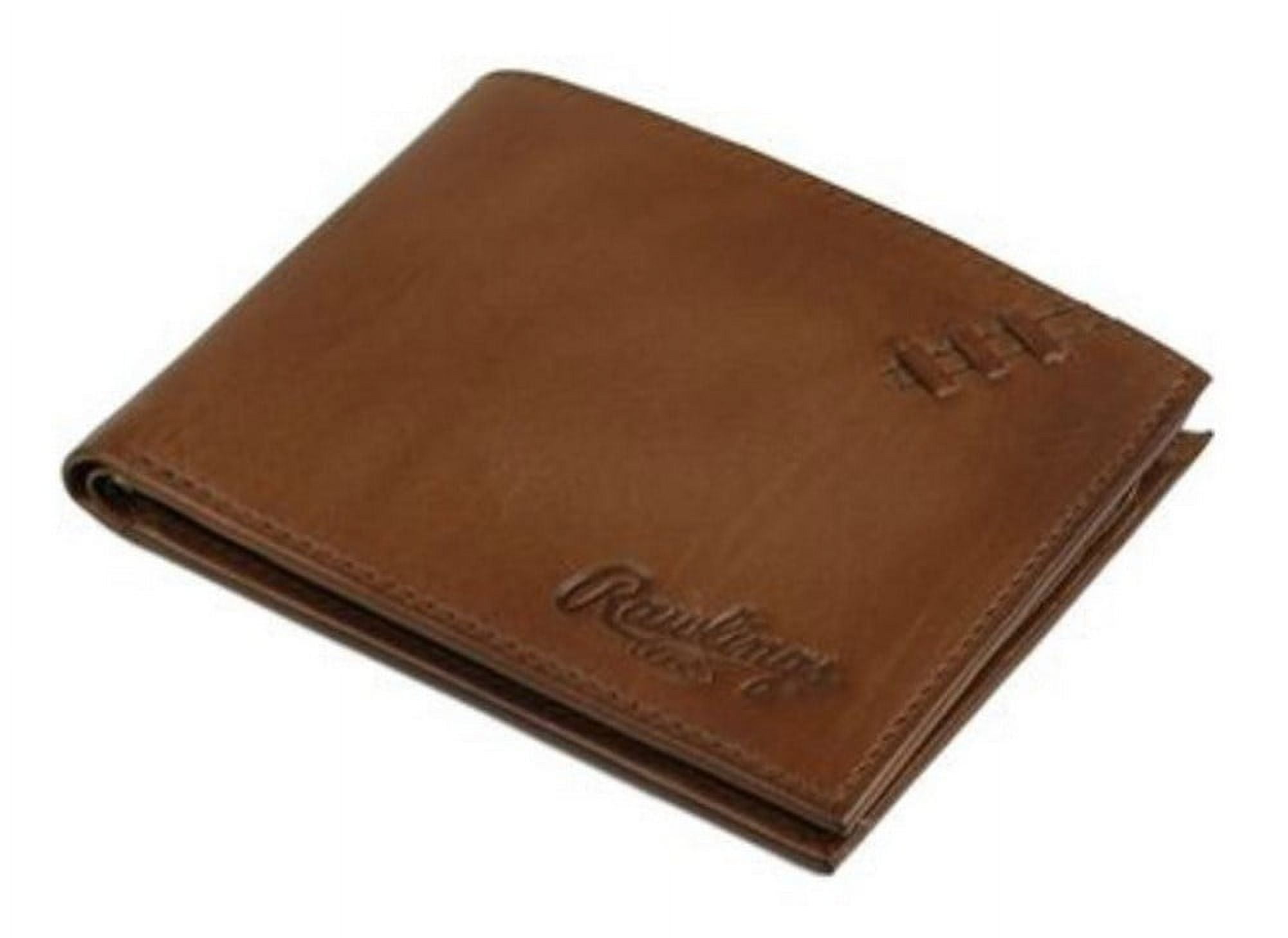 Rawlings Baseball Bi-Fold Wallet Legacy Pass Case Credit Card Holder ...
