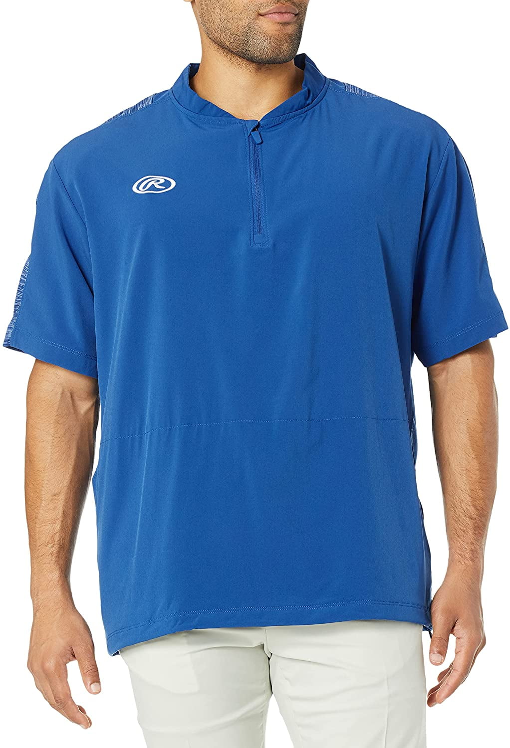 Rawlings Batting Practice Players Coaches Team Cage Jacket, Royal, 3X ...