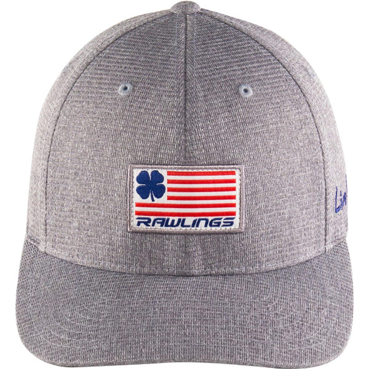 Rawlings Black Clover Rbc Nation Stretch Fit Hat - Walmart.com