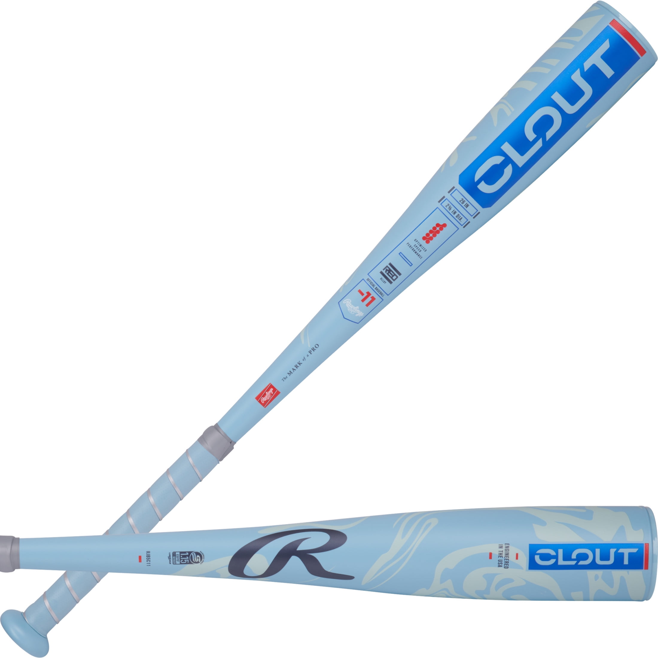 Rawlings Clout T-Ball Baseball Bat | 25-inch | -11 - Walmart.com