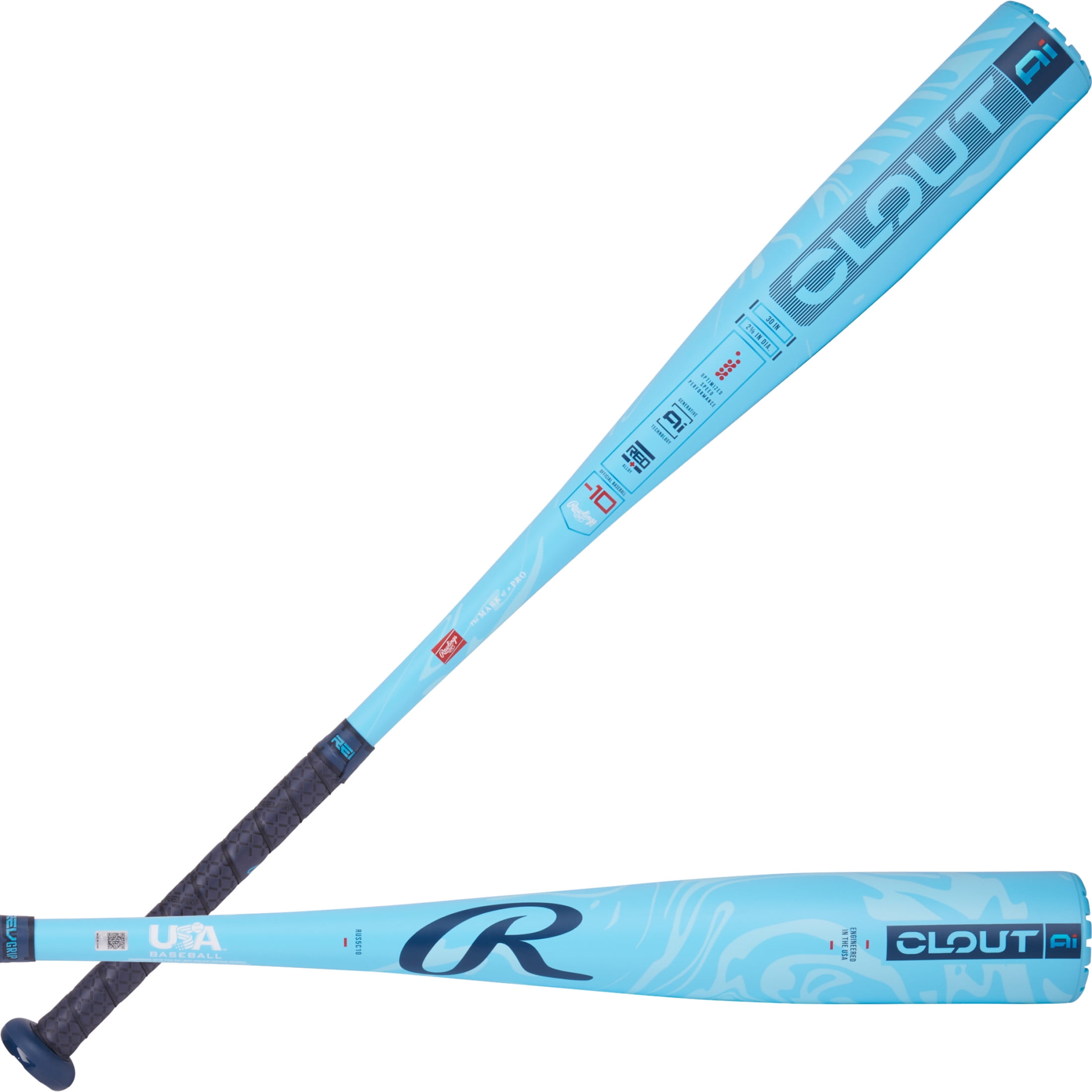 Rawlings Clout Ai USA Youth Baseball Bat - Walmart.com
