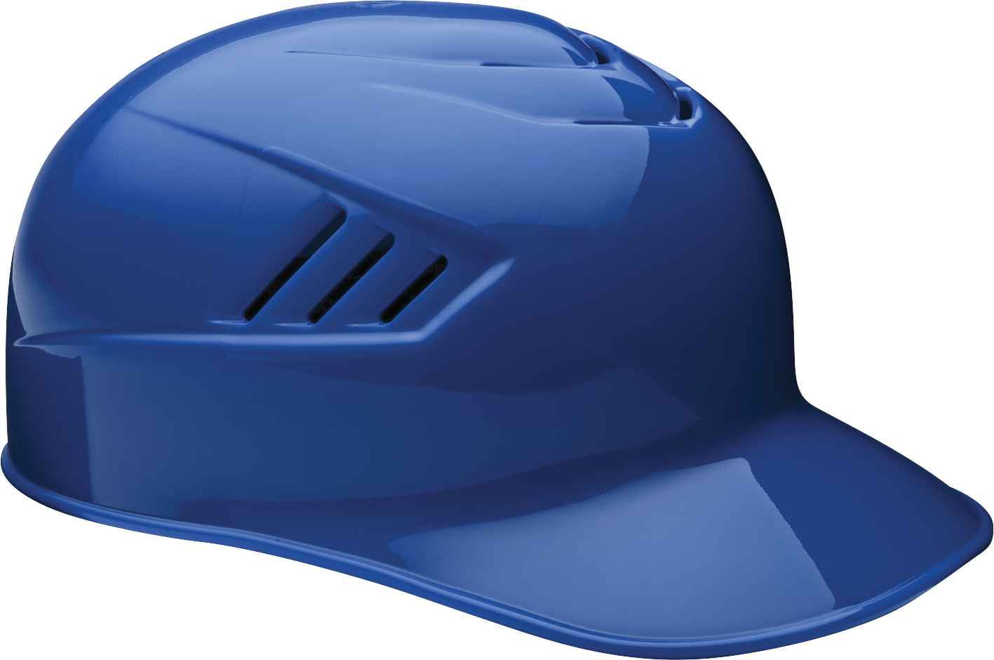 Rawlings Coolflo Clear Coat Base Coach's Helmet | Royal | MED - Walmart.com
