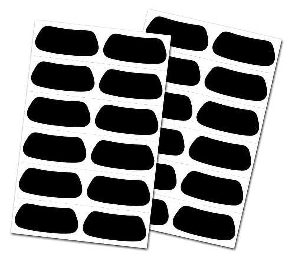 Rawlings Eye Black Adhesive Stickers 12-Pack - Black - Walmart.com