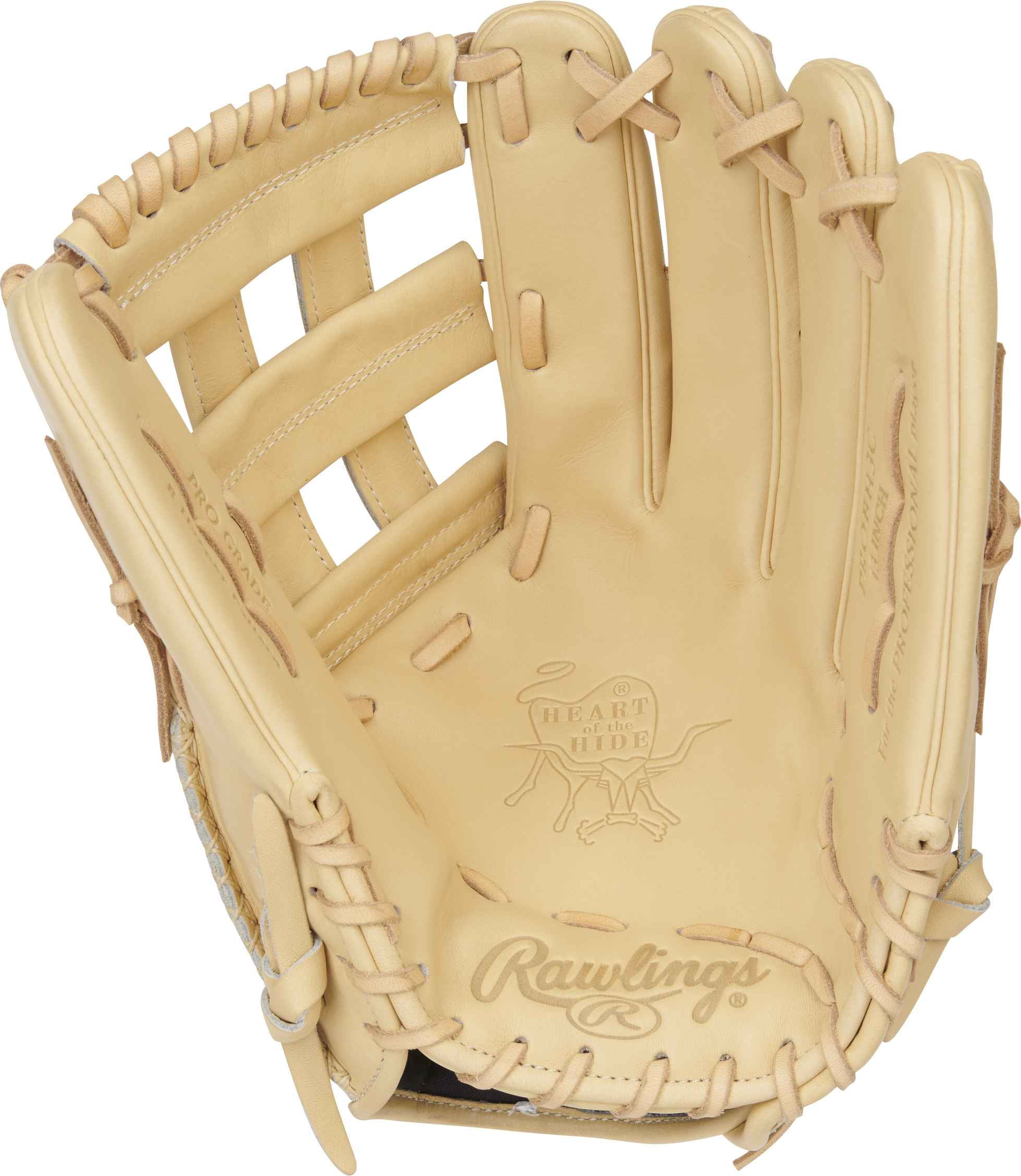 Rawlings Adult Baseball Mitt - Heart of the Hide 12.75-inch Bryce ...