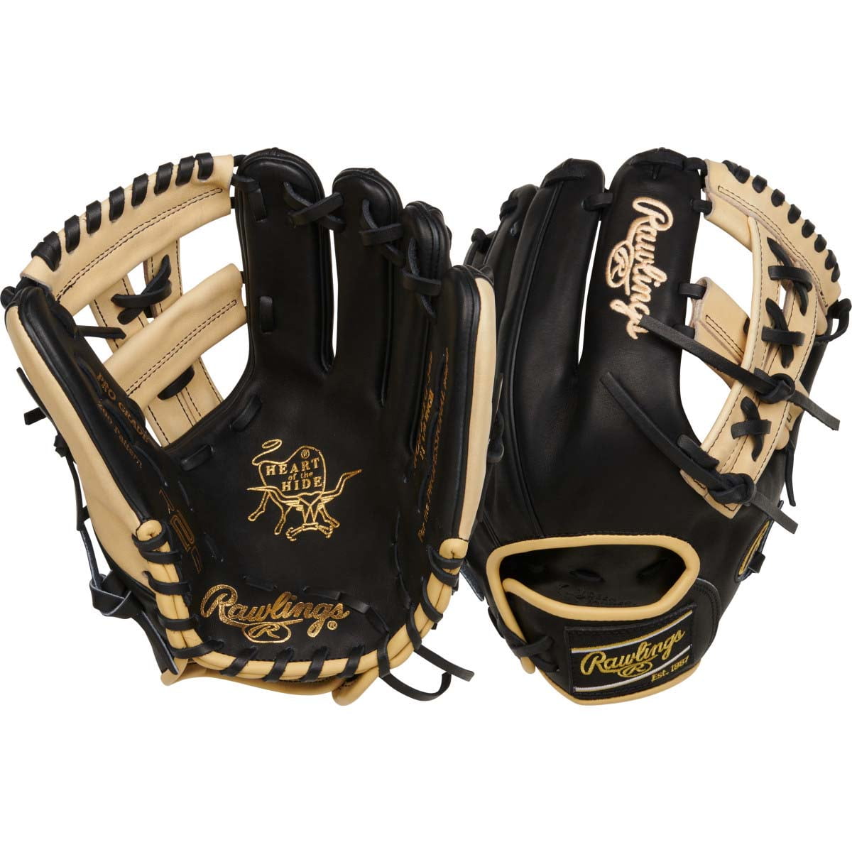 Rawlings Heart of the Hide ContoUR Baseball Glove | RHT | 11. 75 | inch Infield - Walmart.com