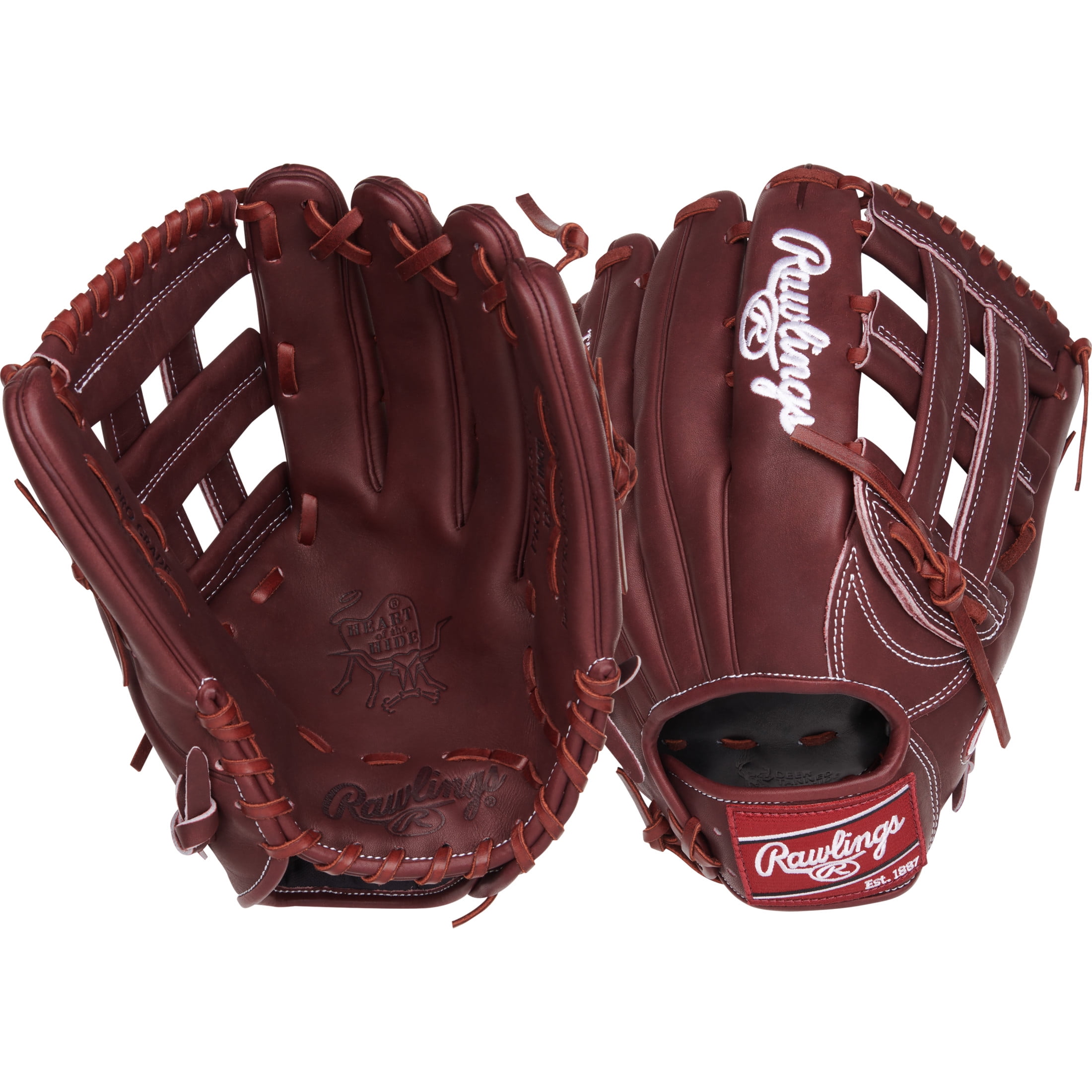 Rawlings Heart of the Hide Outfield Glove | RHT | 12.75 in - Walmart.com