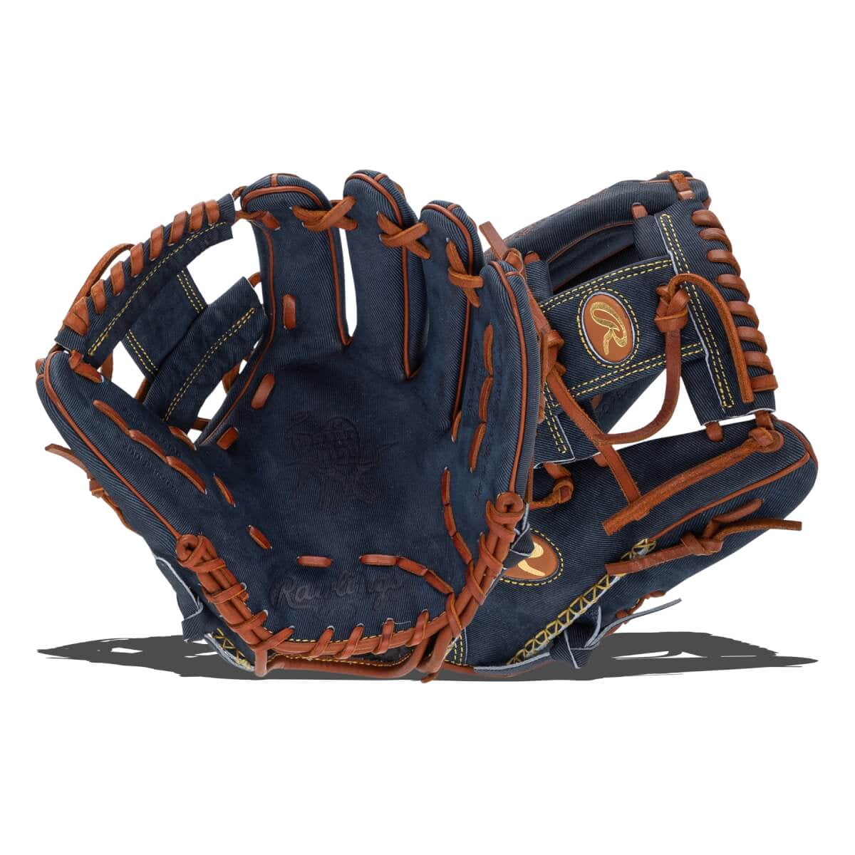 Rawlings Heart of the Hide Pro Label Denim 11.5" Baseball Glove: PRO204 ...