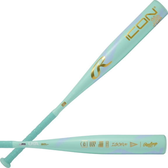 Rawlings Icon -10 USSSA Baseball Bat, 28-Inch, Composite, Lightweight ...