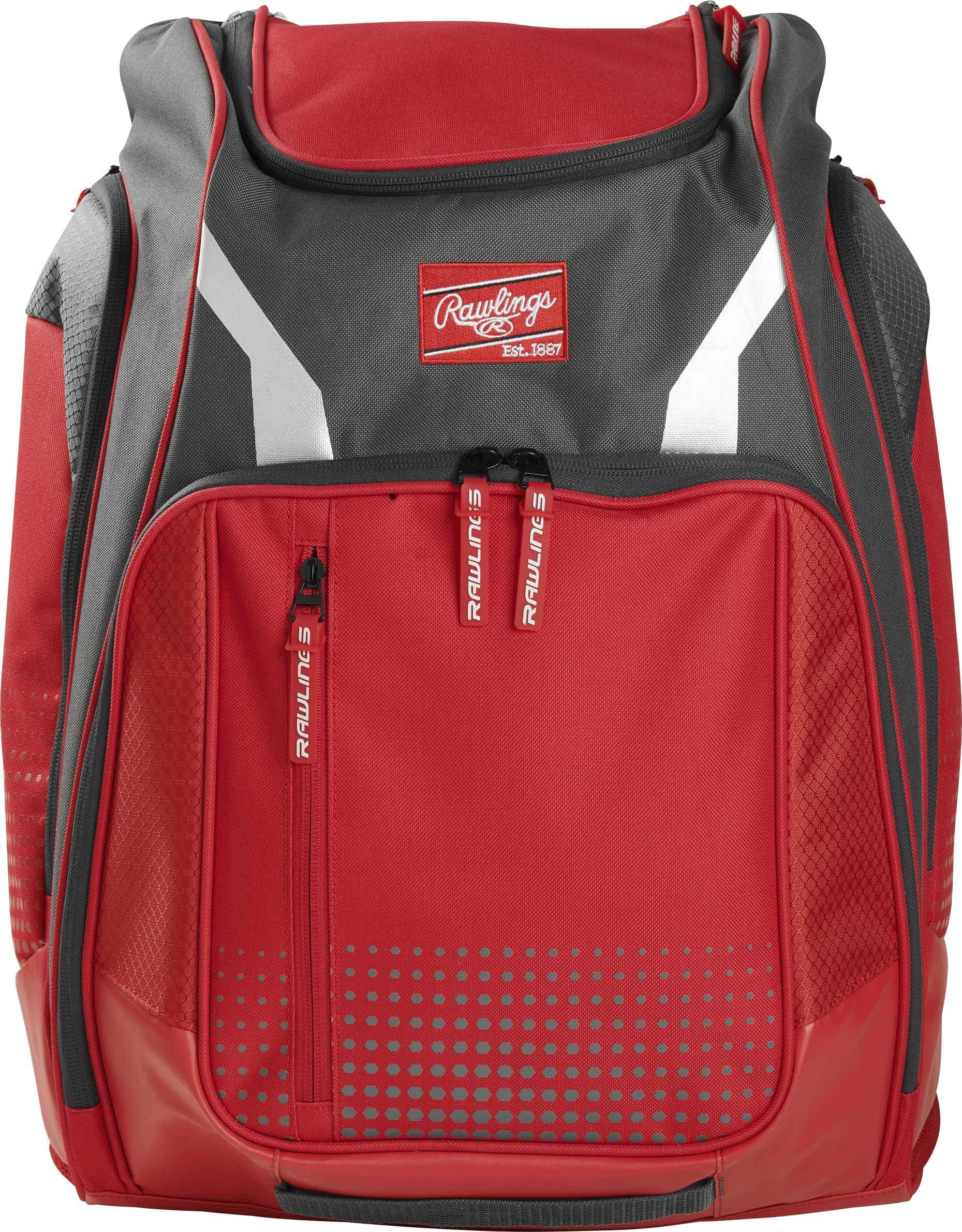 Rawlings Legion Baseball Backpack | Scarlet | N/A - Walmart.com