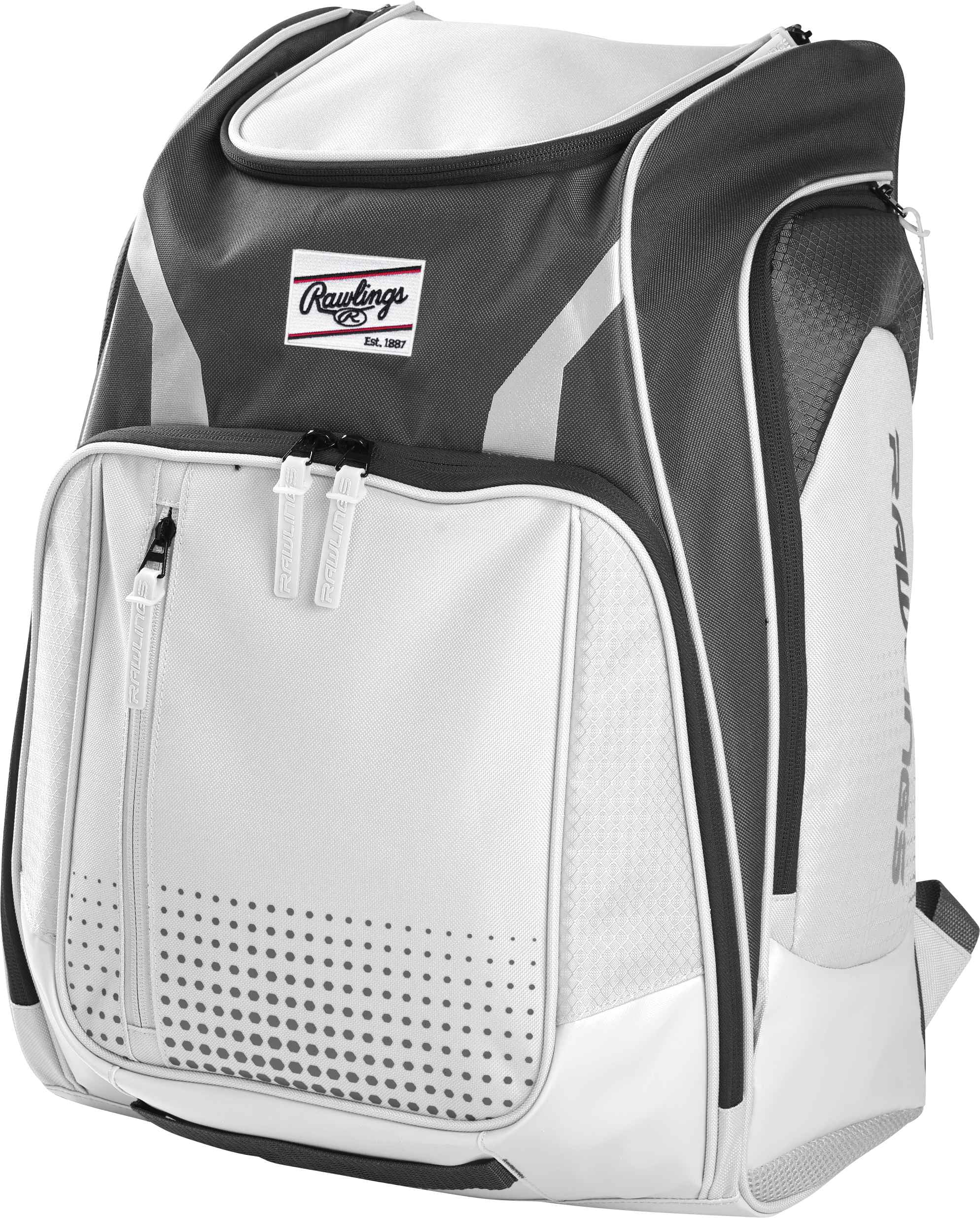 Rawlings Legion Baseball Backpack | White | N/A - Walmart.com