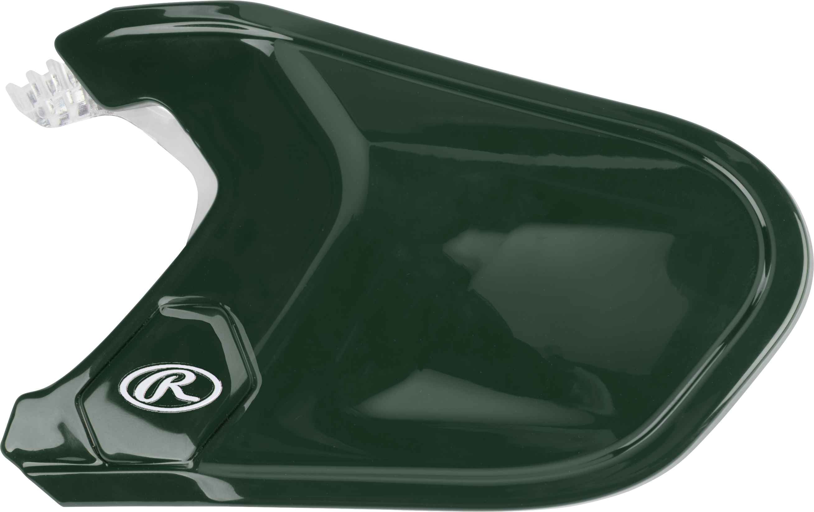 Rawlings MACH Adjust Gloss Baseball Face Guard Dark Green Adult ...