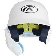 Rawlings Mach Junior 2-Tone Matte Baseball Helmet with RHB EXT Flap ...