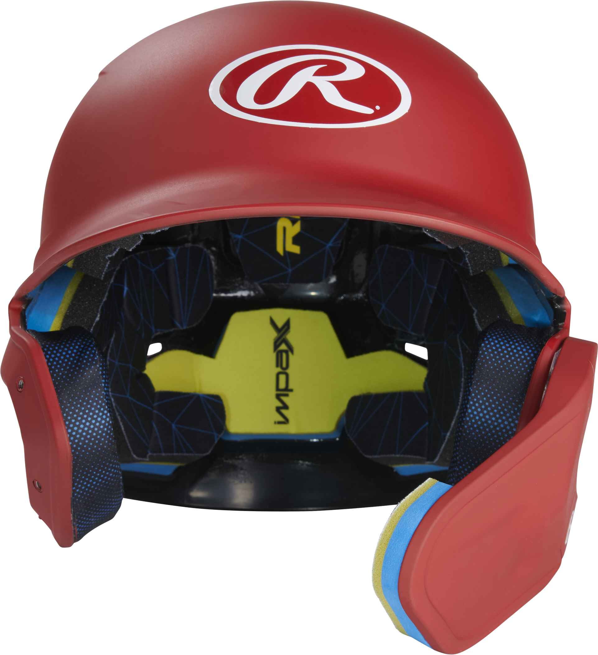 Rawlings MACH One-Tone Matte Helmet w/Adjustable Face Guard - Senior ...