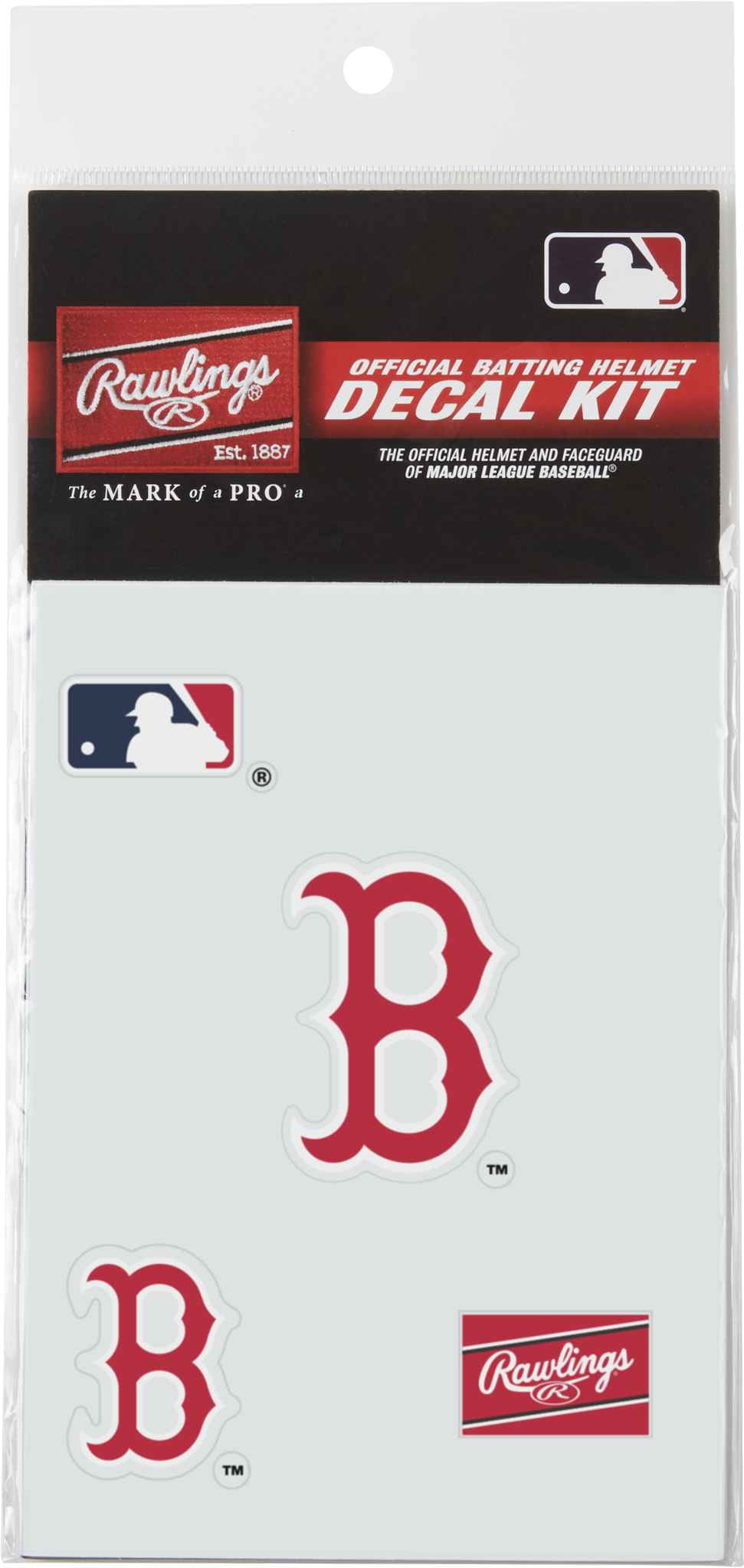 Rawlings MLB Replica Decal Kit for Helmets - Adhesive Stickers for ...