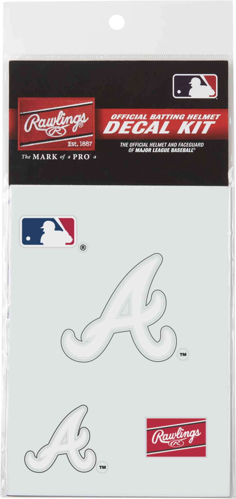 Rawlings MLB Removable Decal Kit Adult - Walmart.com