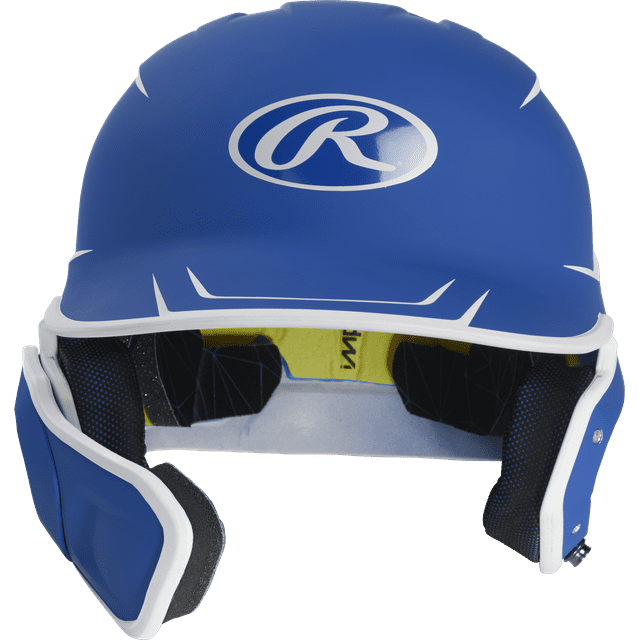 Rawlings Mach Junior 2-Tone Matte Baseball Helmet with LHB EXT Flap ...