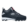 Rawlings Marauder Men's Rubber Molded Football Cleats - Walmart.com