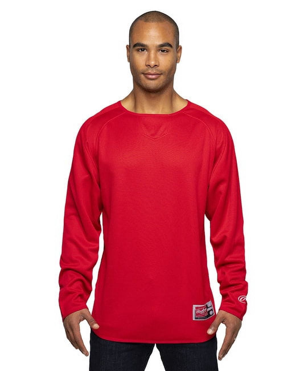Rawlings Men Crewneck Long Sleeve Sweatshirts & Hoodies - Walmart.com