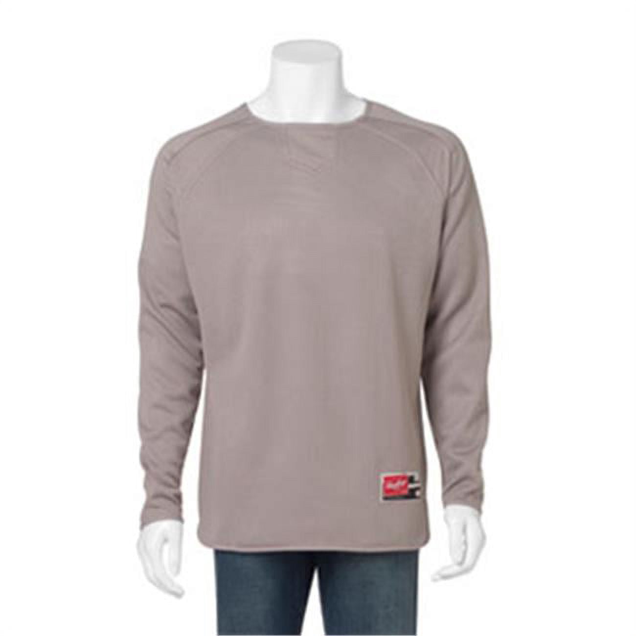 Rawlings Men Crewneck Long Sleeve athletic shirts - Walmart.com
