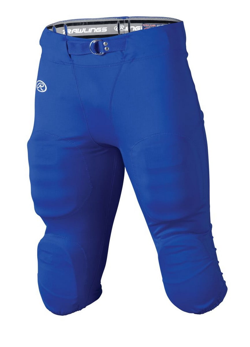 Rawlings Men's High Performance Game Football Pant Royal Medium - Walmart.com