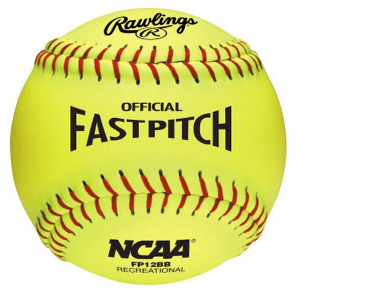 Rawlings | NCAA Recreational Fastpitch Softballs |12" | 12U+ | 4 Count ...