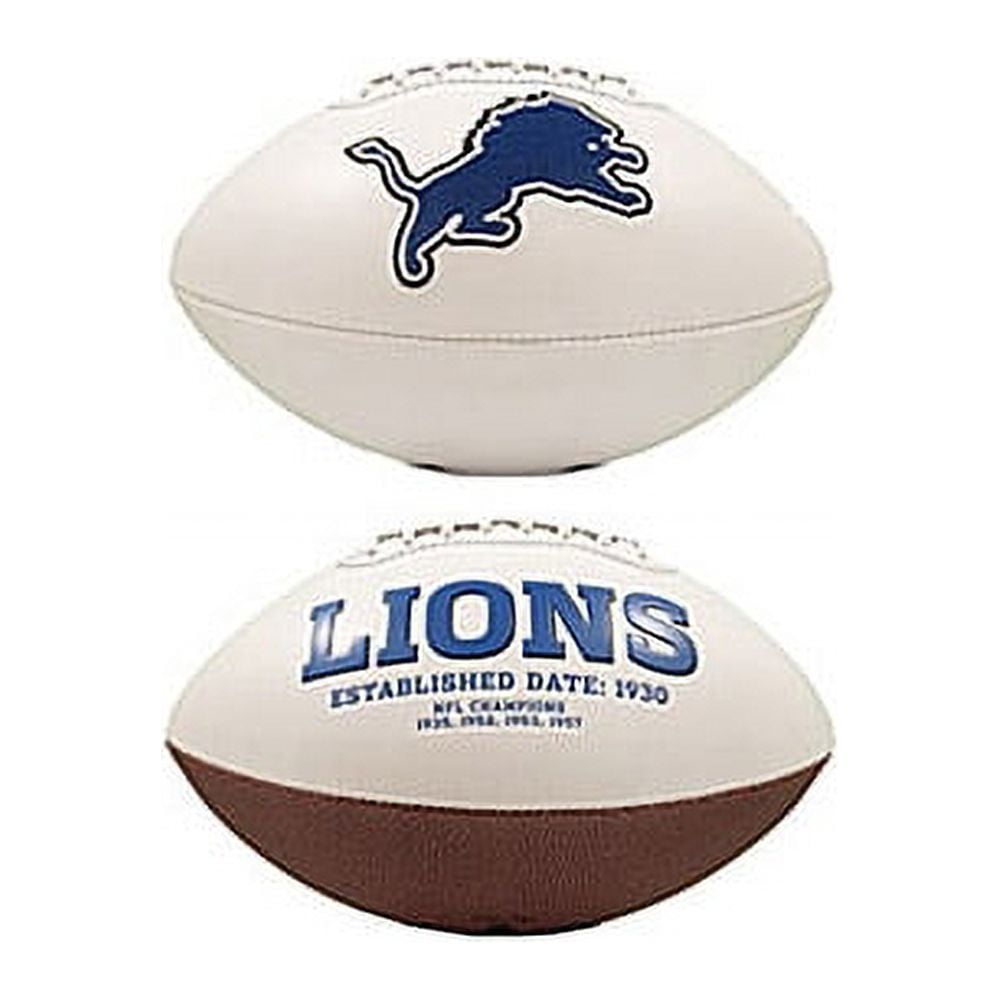 Rawlings Signature Series Full-Size Football, Detroit Lions - Walmart.com
