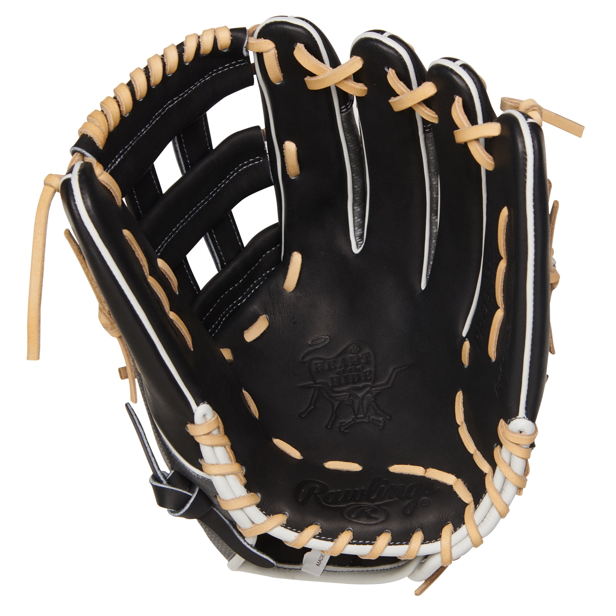 Rawlings PRO3039-6BCF Heart of the Hide Hyper Shell 12.75 Inch Baseball ...