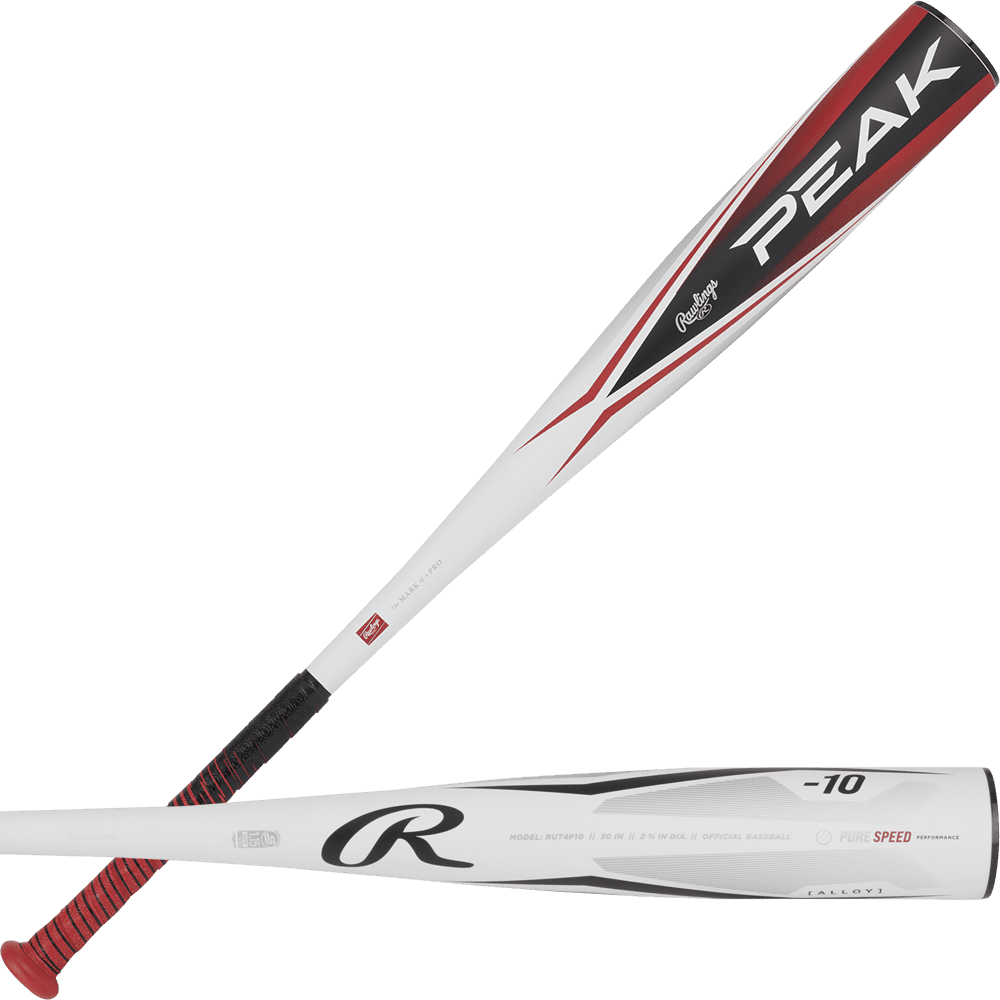 Rawlings Peak (2 3/4" Barrel) USSSA Youth Baseball Bat | 28" | -10 ...