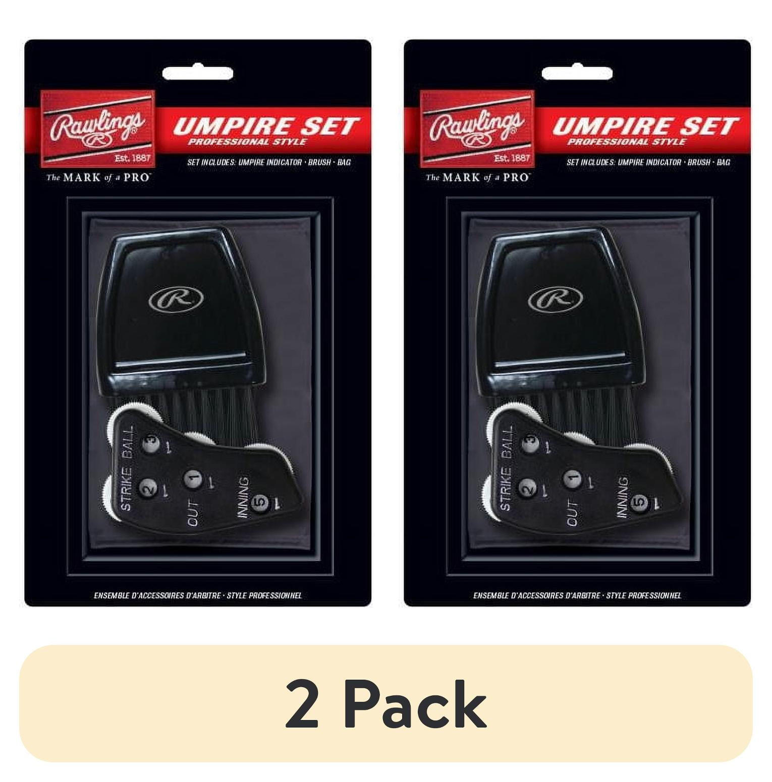 (2 pack) Rawlings Professional Style Umpire Accessories Set - Walmart.com