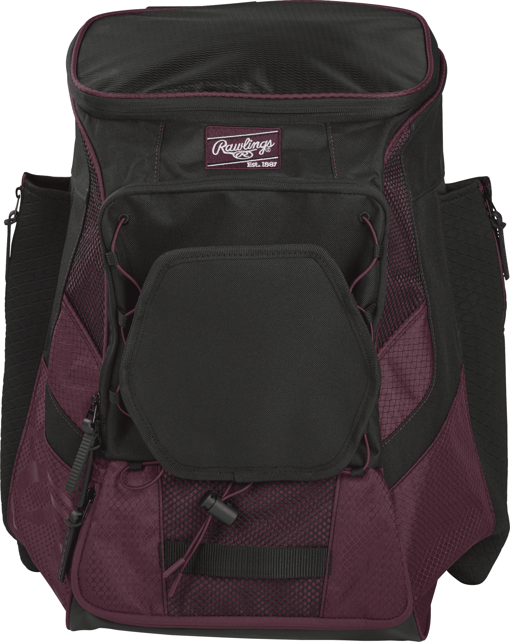 Rawlings R600 Players Baseball & Softball Bat Pack, Maroon - Walmart.com