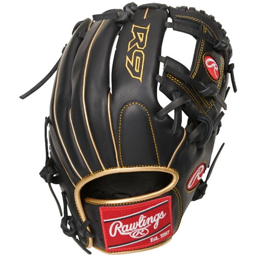 Rawlings R9 Youth Baseball Glove, 11.5-inch, Right Hand Throw, Game ...