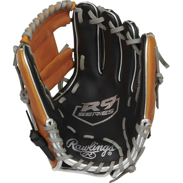 Rawlings R9 ContoUR 11.25-inch Youth Baseball Glove for Kids | Right ...
