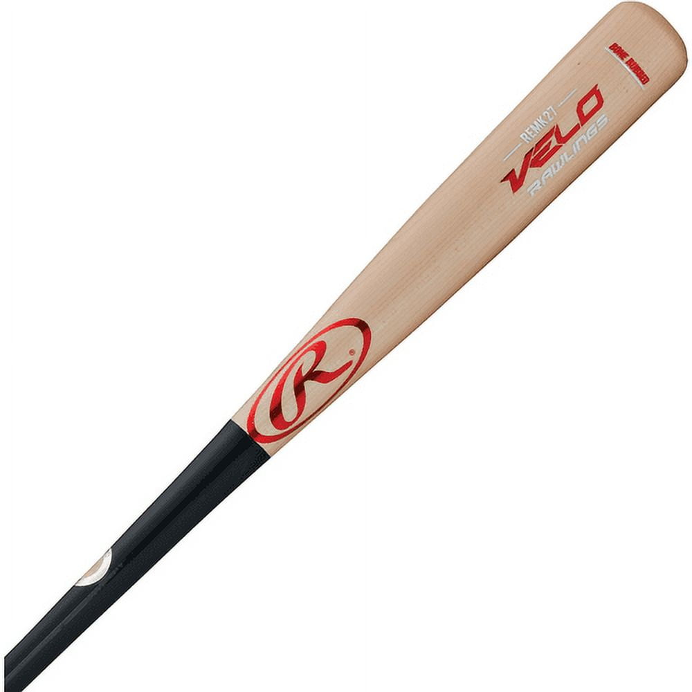 Rawlings REMK27 Wood Baseball Bat, 33" - Walmart.com