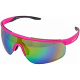 Rawlings Retro Vaporwave Baseball Shield Sunglasses Neon Pink Sunset ...