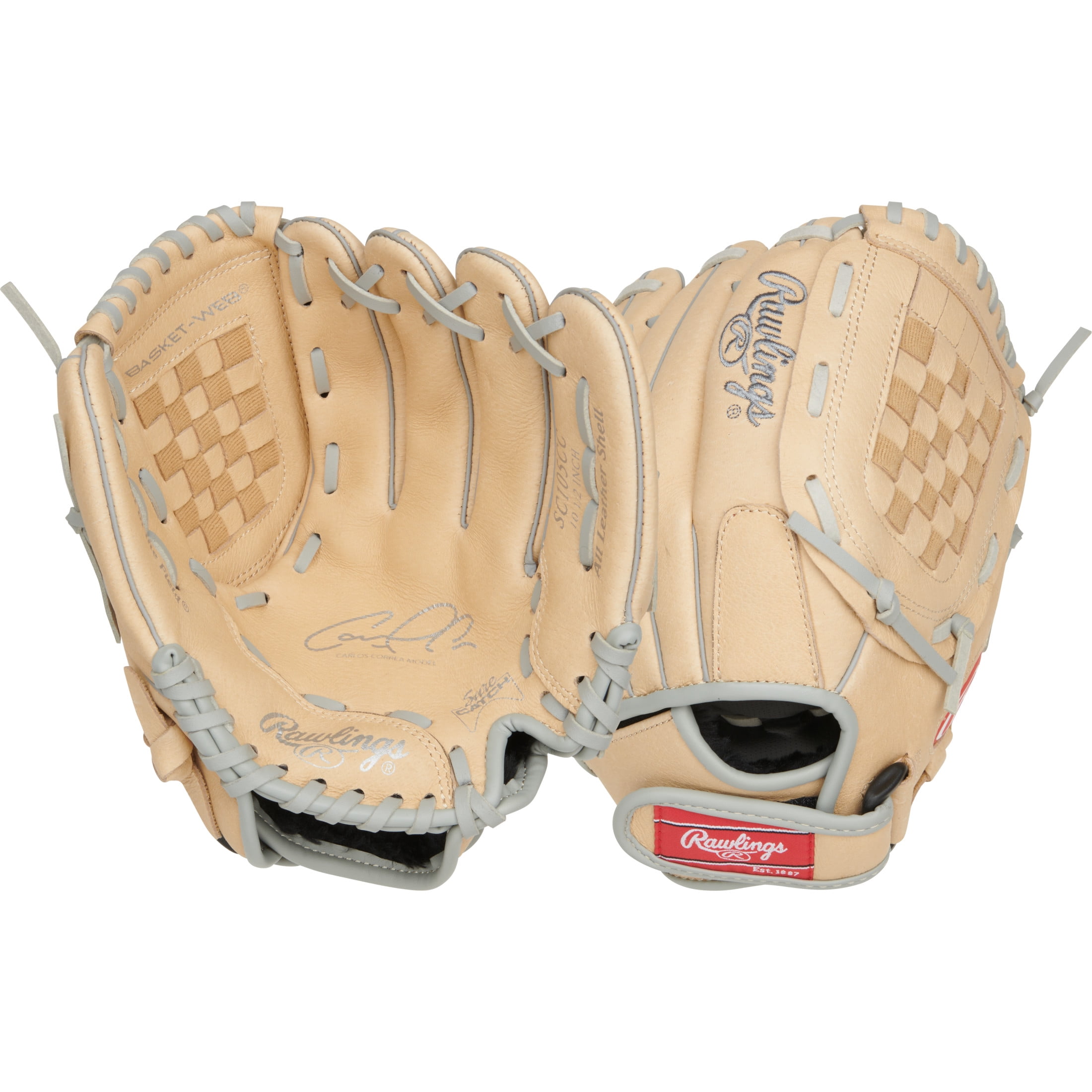 Rawlings Sure Catch Series Carlos Correa Glove | LHT | 10.5 in - Walmart.com