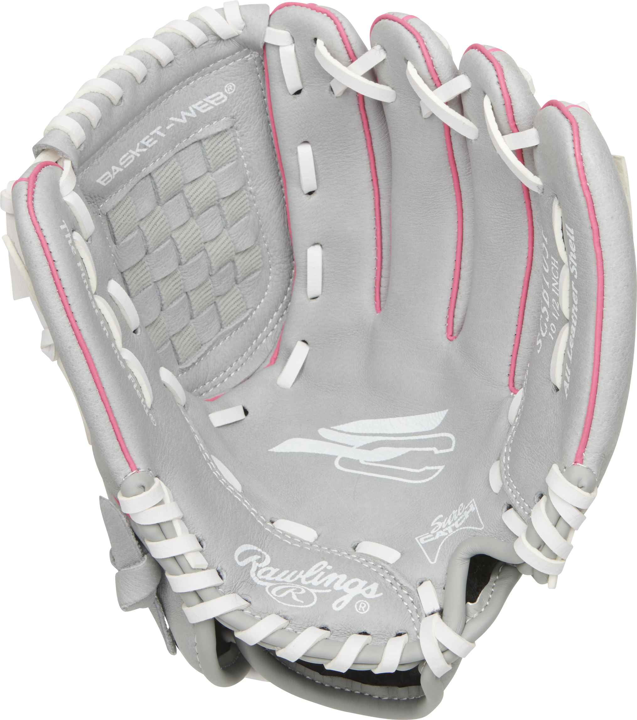 Rawlings Sure Catch Softball 10.5-inch Glove | Left Hand Throw | All ...