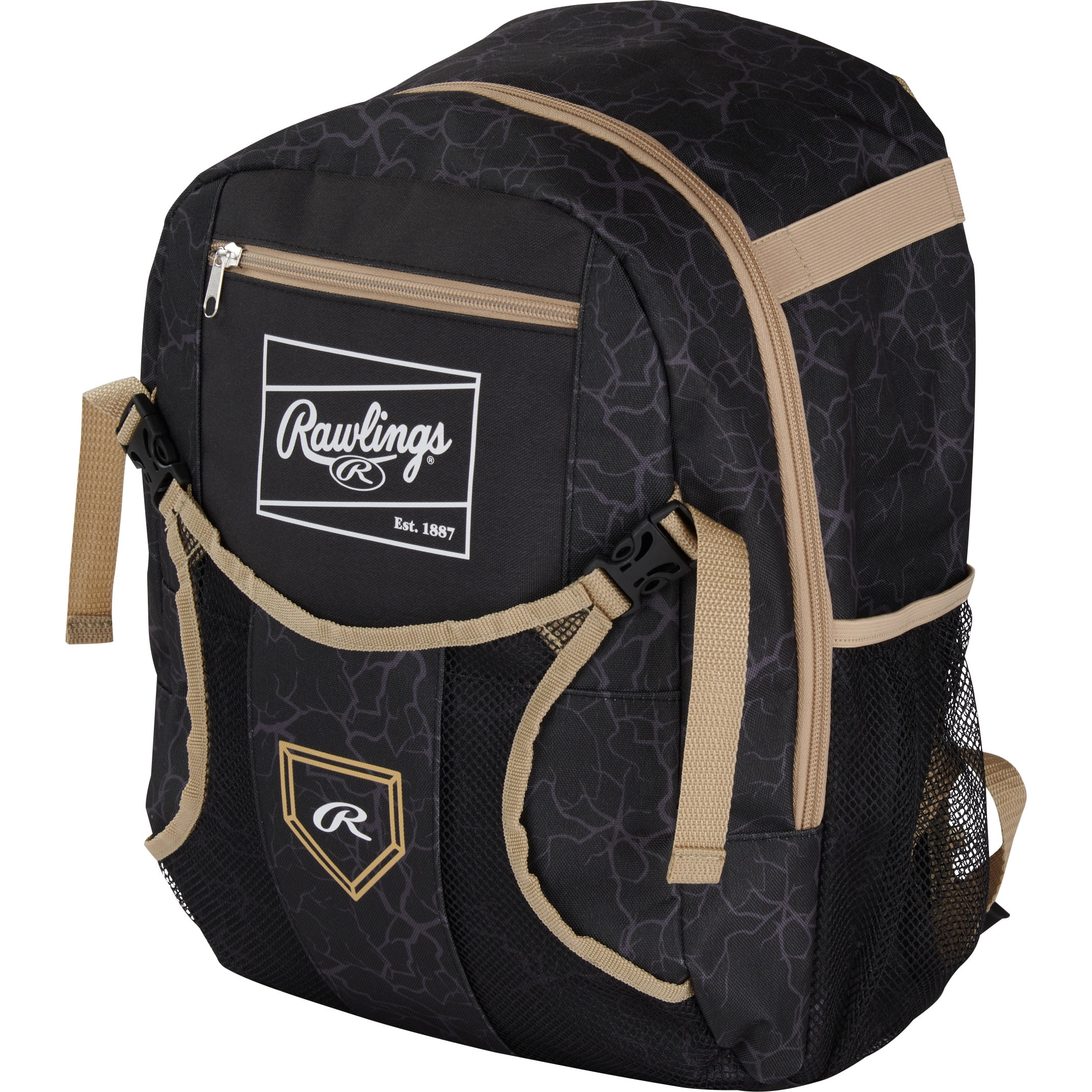 Rawlings T-Ball Backpack | Black - Walmart.com