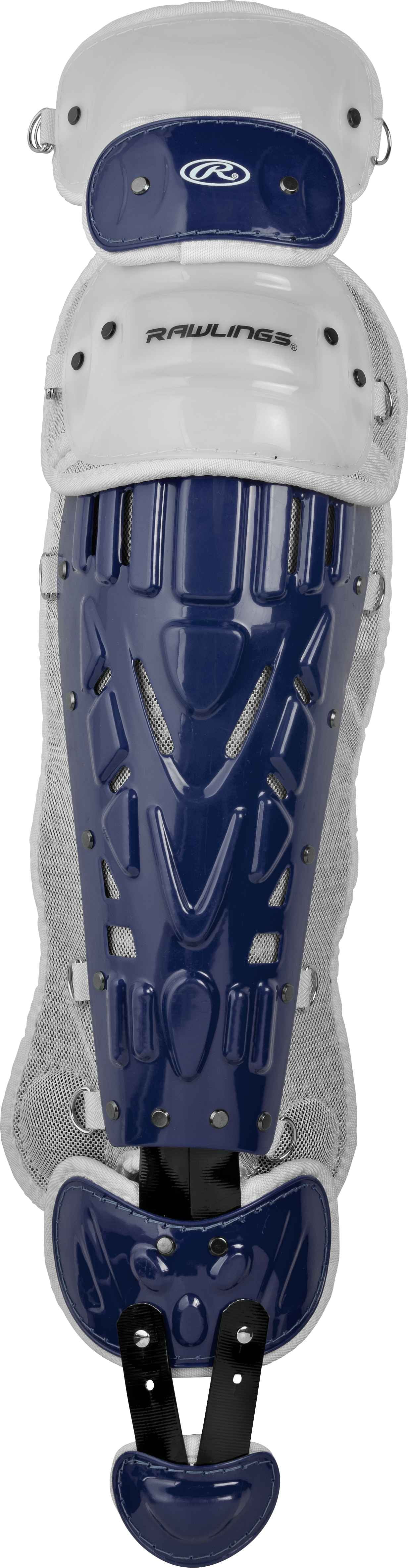 Rawlings Velo Baseball Adult Leg Guards | Navy/White | Adult - Walmart.com