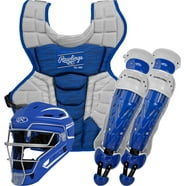 Easton Elite X Baseball Catchers Box Set, Intermediate, Navy/Blue ...