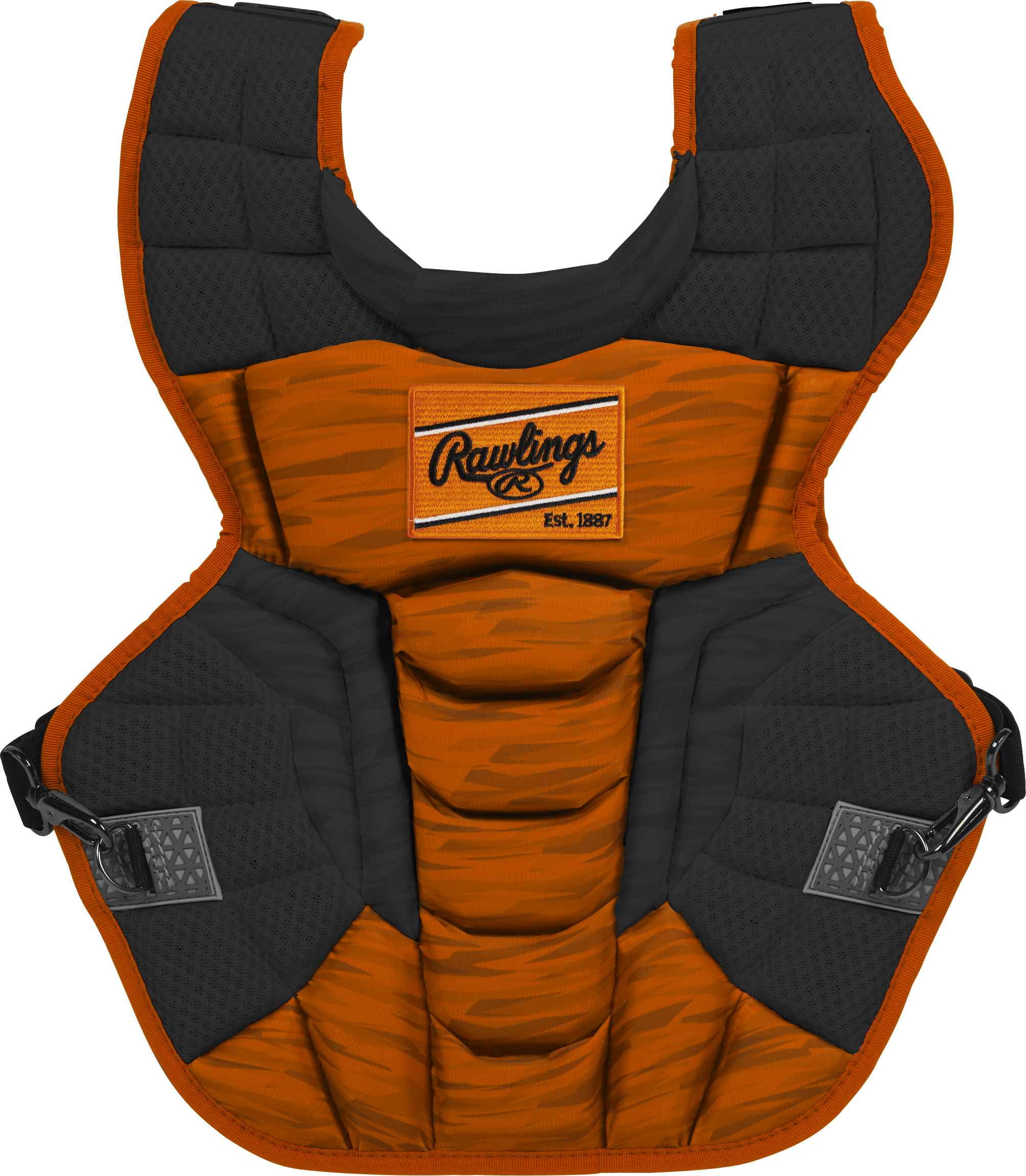Free Shipping! Rawlings Velo 2.0 Intermediate Chest Protector Black ...
