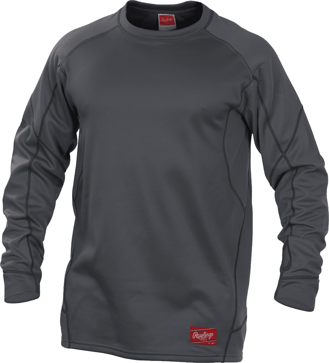 Rawlings Youth Dugout Fleece Pullover | Graphite | SML - Walmart.com