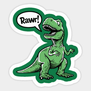 Rawr! Cute T-Rex Cute Cartoon Graphic Tyrannosaurus Rex Dinosaur ...