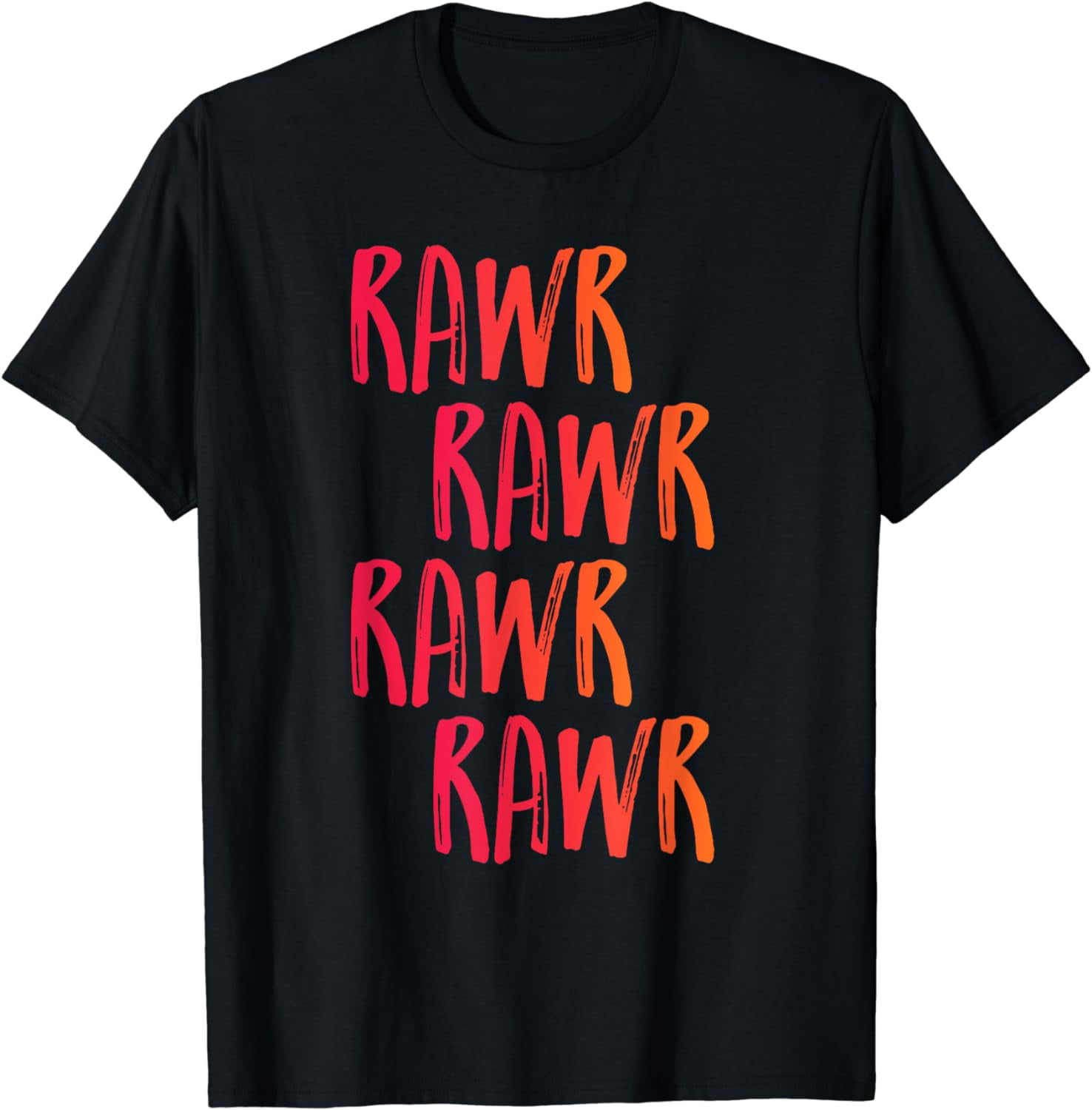 Rawr Rawr Funny Goth Teens Emotional Music Emo Punk Humor T-Shirt ...
