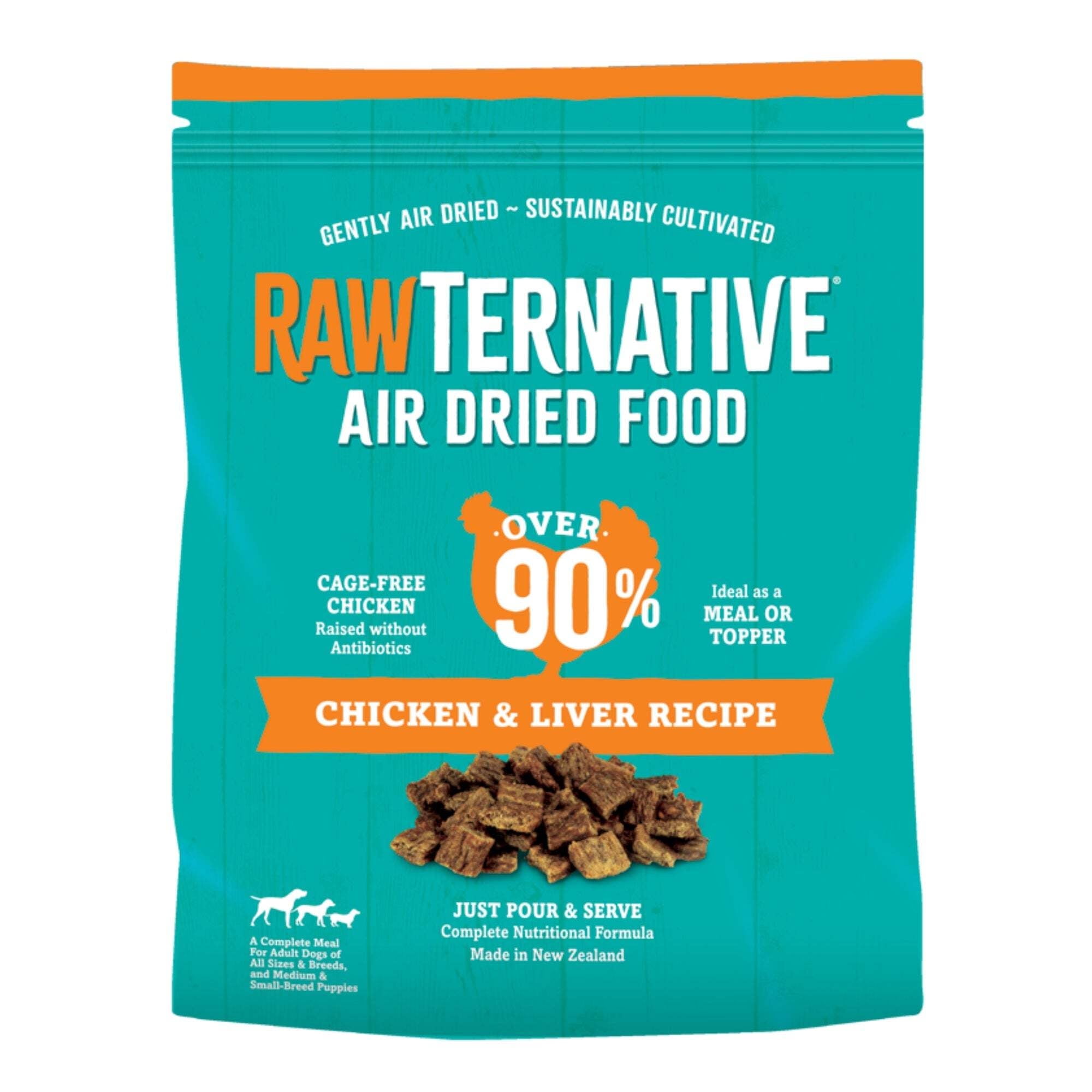 Grandma Mae's Country Naturals Rawternative Air Dried Dog Food Chicken ...