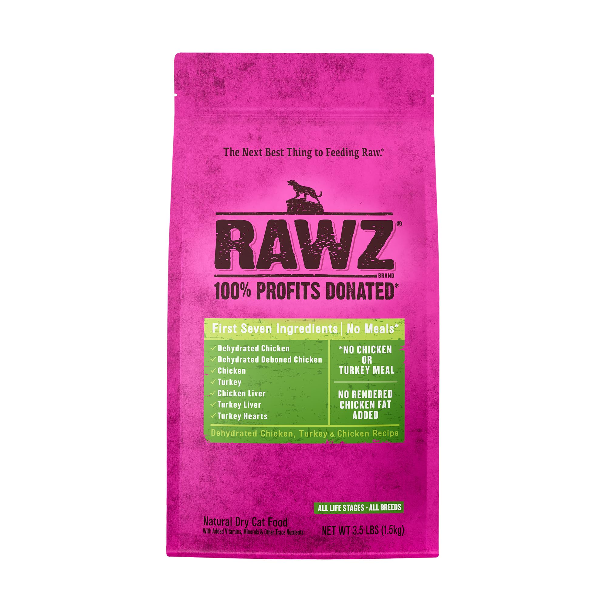 Rawz Dehydrated Chicken, Turkey & Chicken Recipe Natural Meal Free Dry ...
