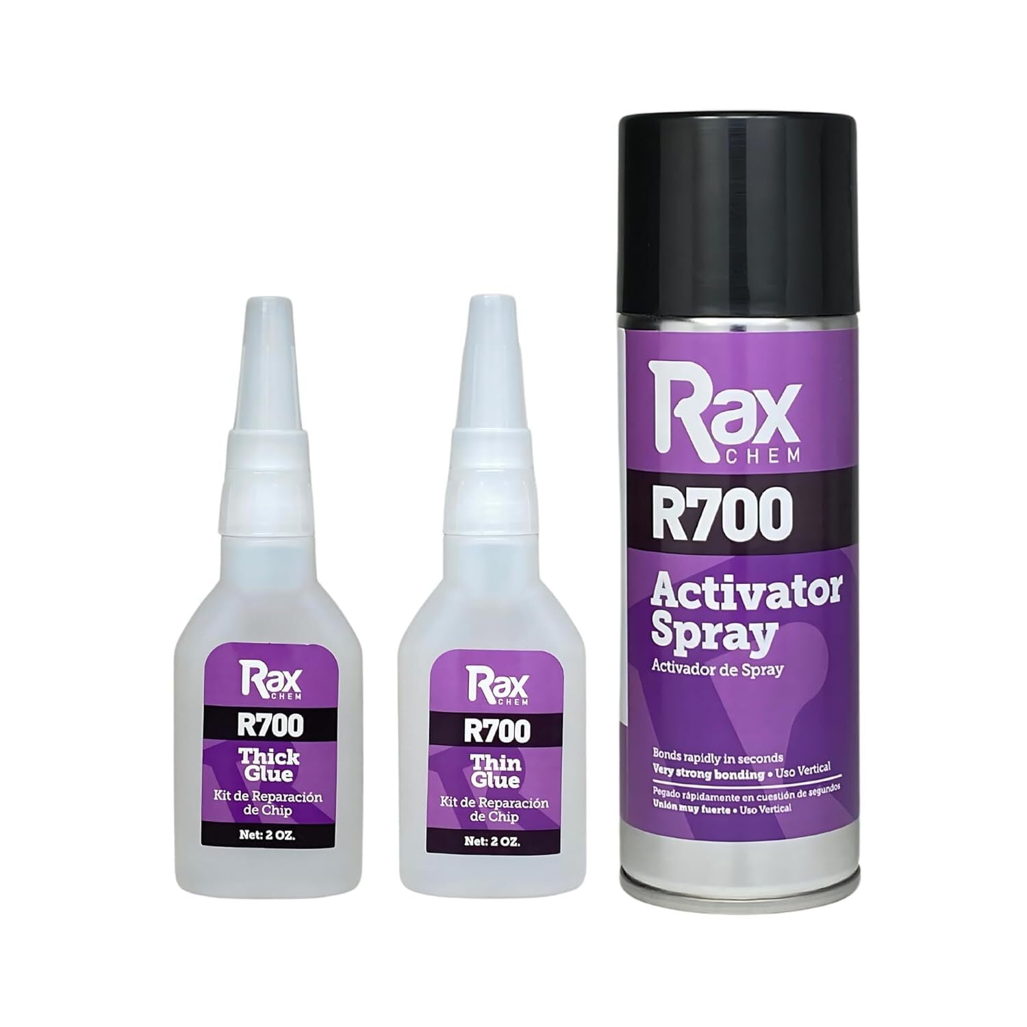 Rax Chem R700 Chip Repair Kit – High-Performance Adhesive Solution for ...
