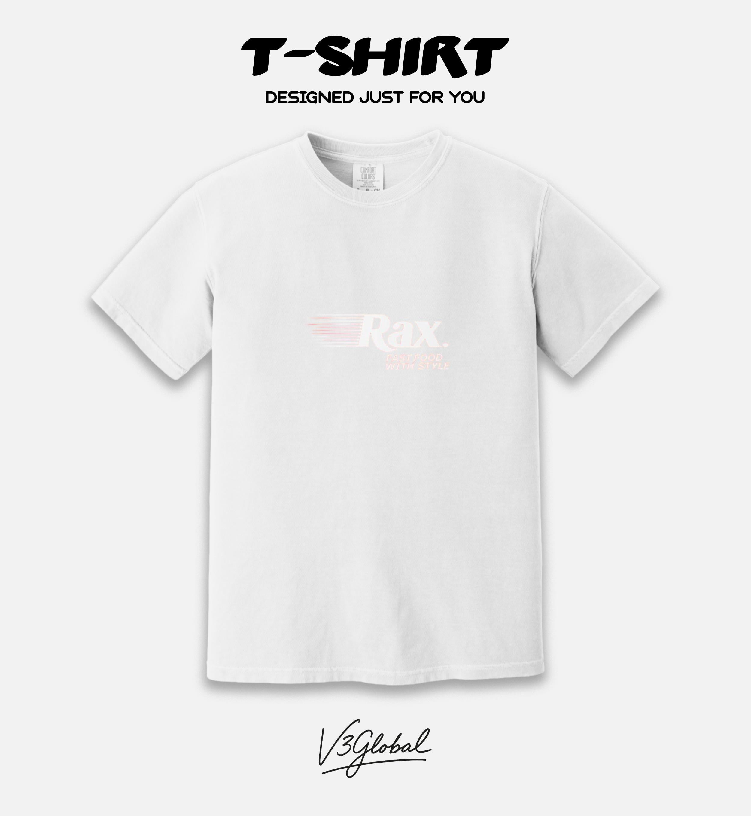 Rax Restaurant Defunct 80s 90s Retro Chain 90s-Mall Comfort Color T ...