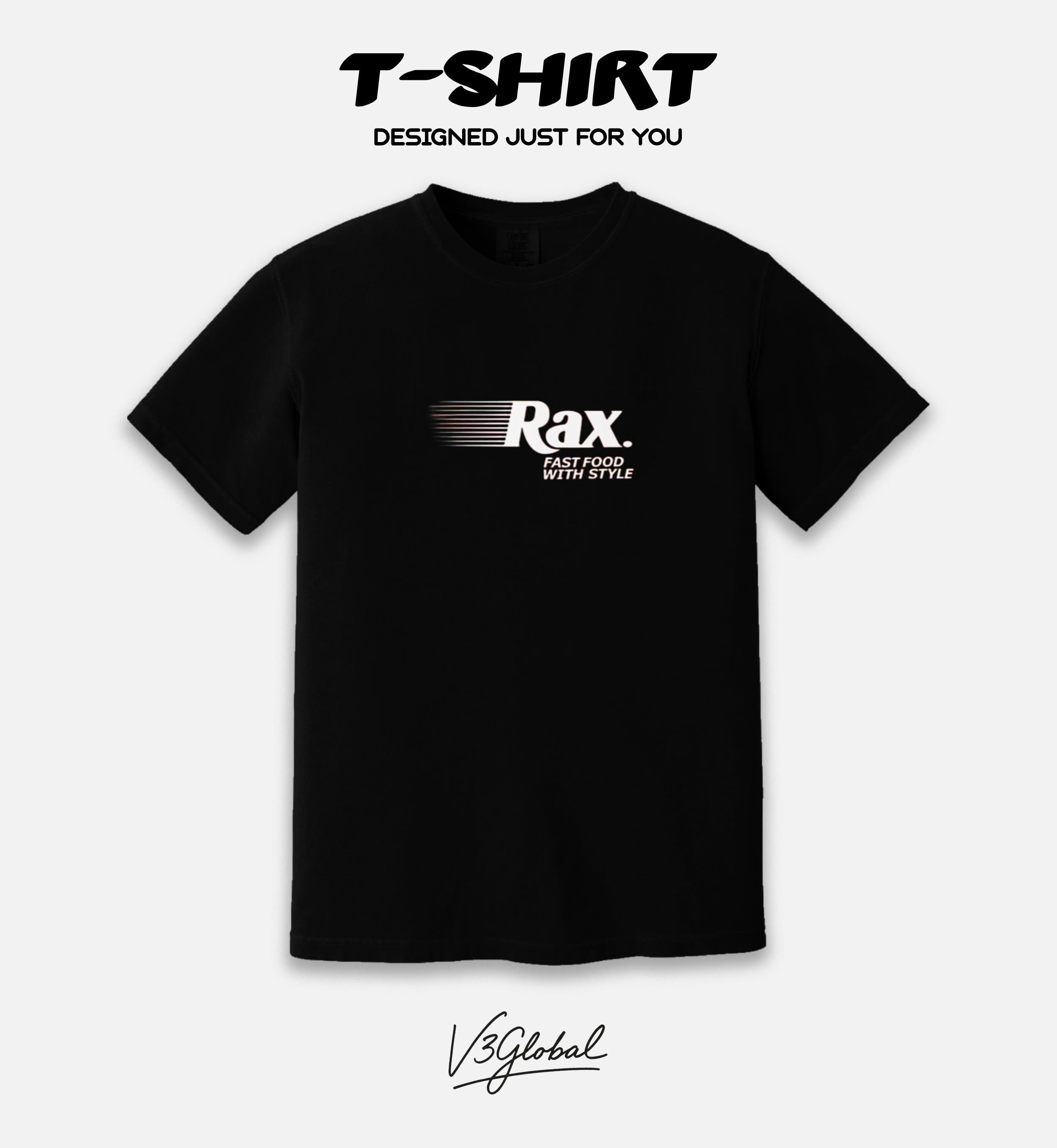 Rax Restaurant Defunct 80s 90s Retro Chain 90s-Mall Comfort Color T ...