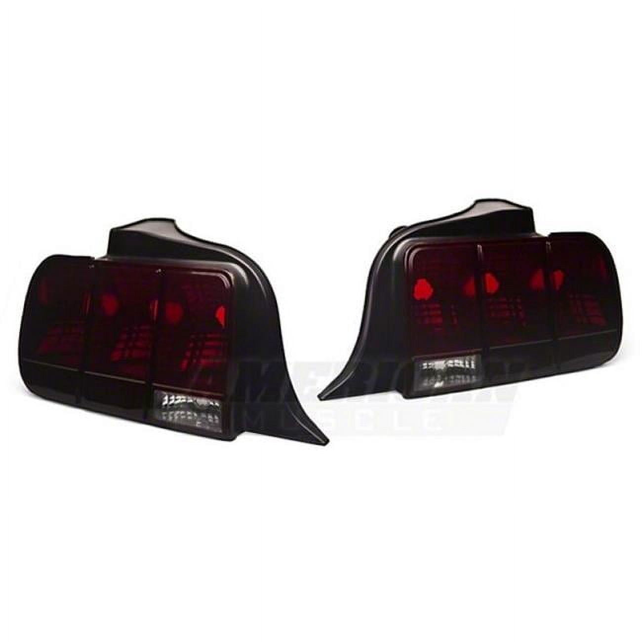 Raxiom 05-09 Ford Mustang Tail Lights- Black Housing (Smoked Lens ...