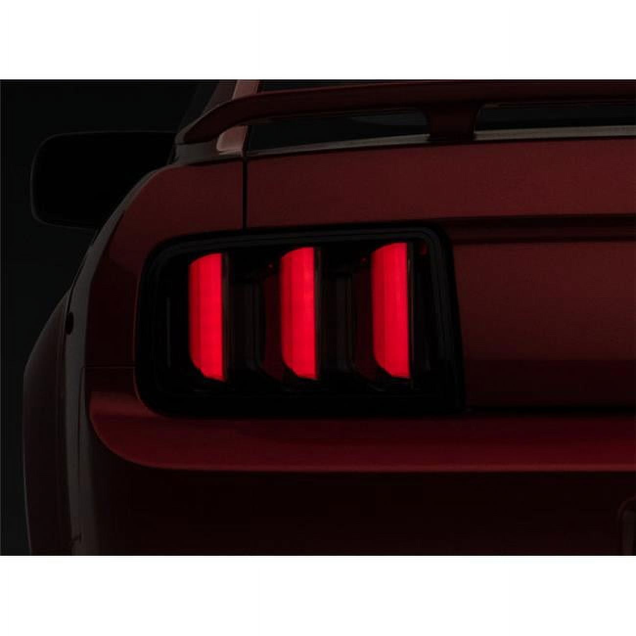Raxiom 05-09 Ford Mustang Vector V2 LED Tail Lights- Black Housing ...